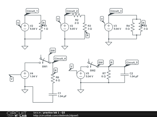 practice lab 1 - Q3 - CircuitLab