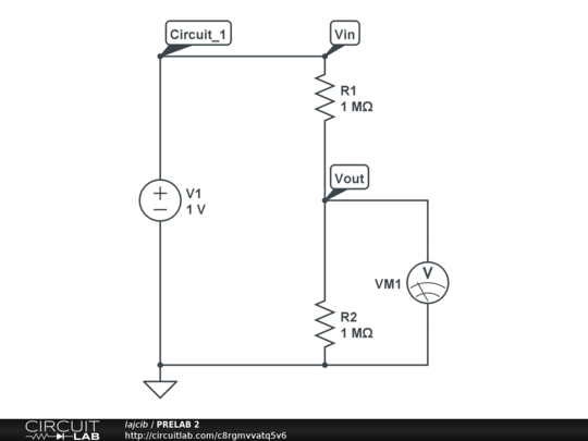 PRELAB 2 - CircuitLab