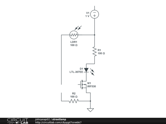 streetlamp - CircuitLab