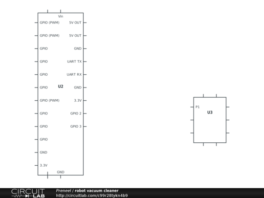 robot vacuum cleaner - CircuitLab
