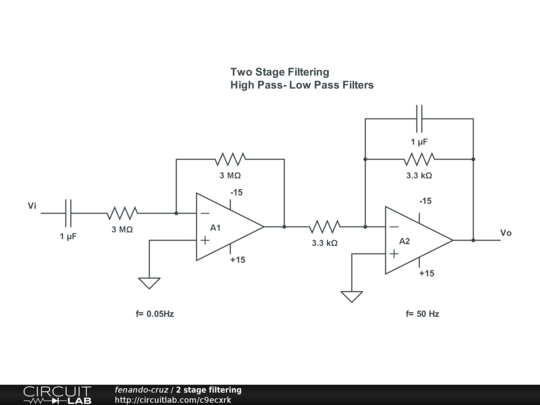 2 stage filtering - CircuitLab