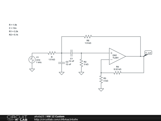 HW 12 Custom - CircuitLab
