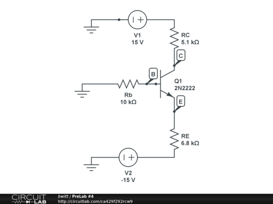 PreLab #4 - CircuitLab