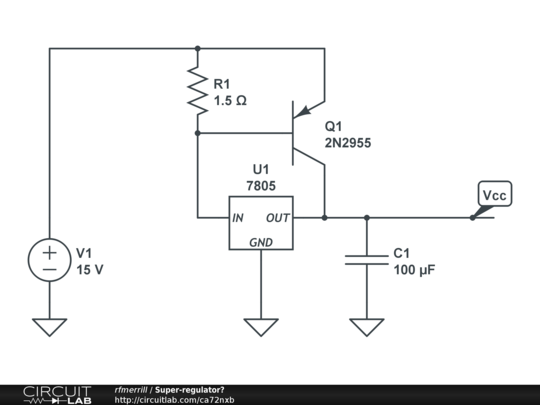 Super-regulator? - CircuitLab