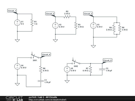 Lab 1 - All Circuits - CircuitLab