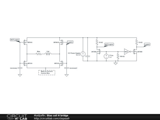 Bias coil H bridge - CircuitLab