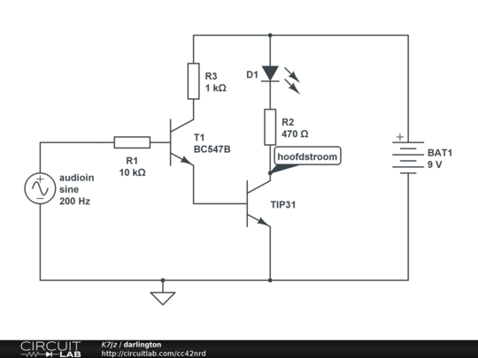 TIP31 Led knipperen - Forum - Circuits Online