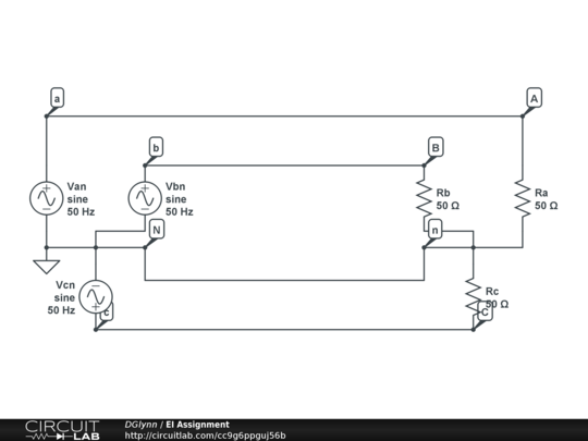 EI Assignment - CircuitLab