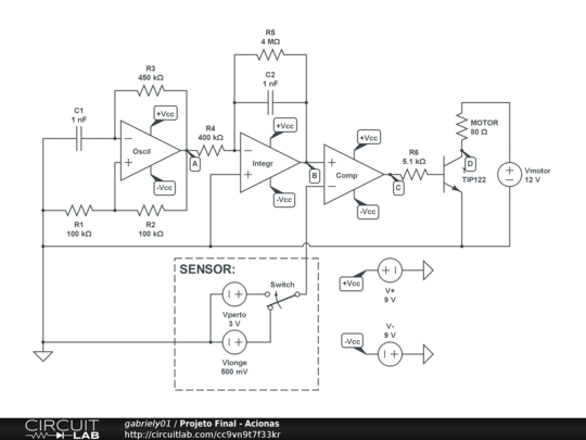 Projeto Final - Acionas - CircuitLab