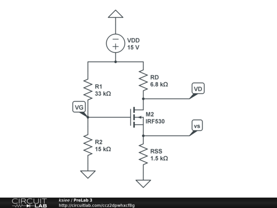 PreLab 3 - CircuitLab