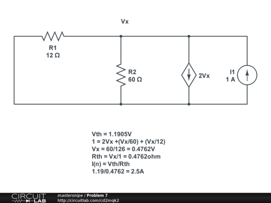 Problem 7 - CircuitLab