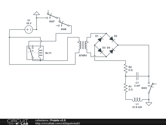 Projeto v2.0 - CircuitLab