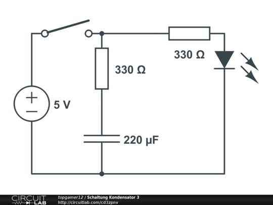 Schaltung Kondensator 3 - CircuitLab