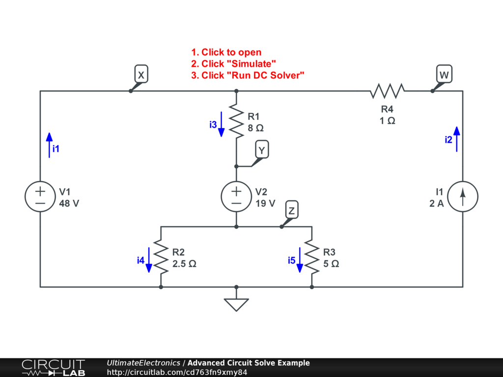 Solving Circuit Diagrams