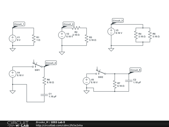 1E03 Lab 0 - CircuitLab