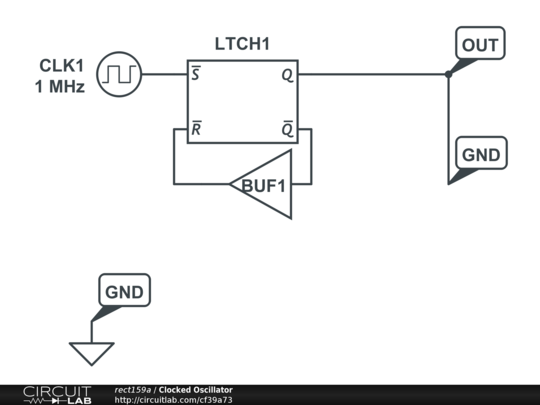 Clocked Oscillator - CircuitLab