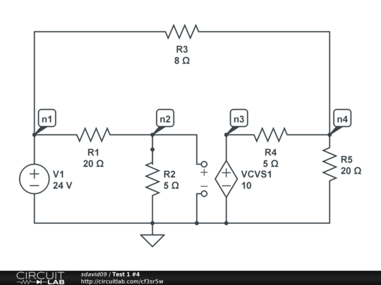 Test 1 #4 - CircuitLab