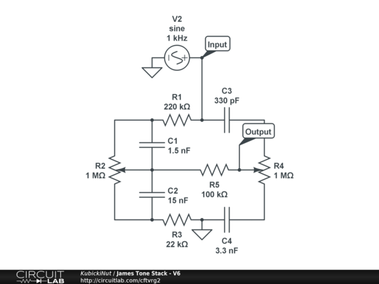 James Tone Stack - V6 - CircuitLab