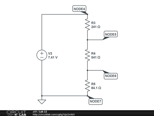 Lab 1.2 - CircuitLab
