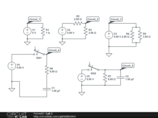 Lab 1 - CircuitLab