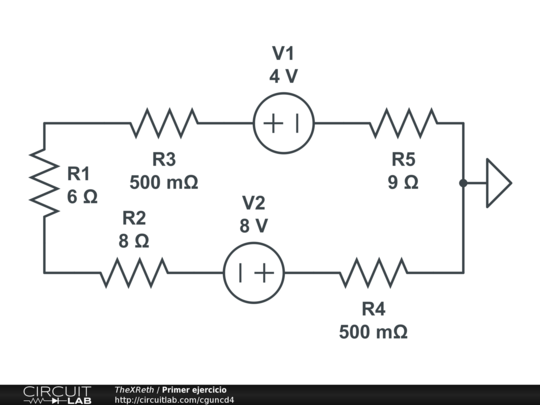Primer ejercicio - CircuitLab