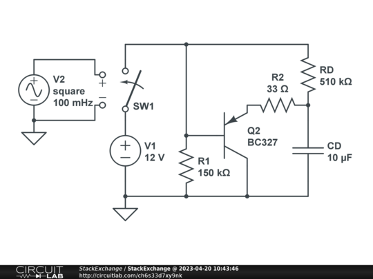 Is this an acceptable circuit (using BJT) for draining a capacitor ...