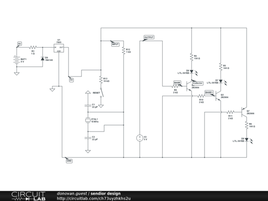 sendior design - CircuitLab