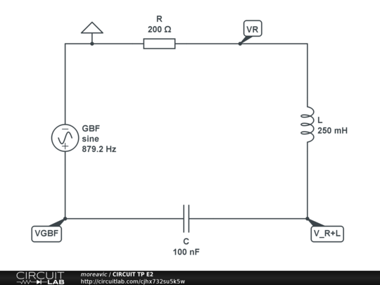 CIRCUIT TP E2 - CircuitLab