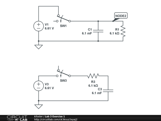 Lab 3 Exercise 1 - CircuitLab