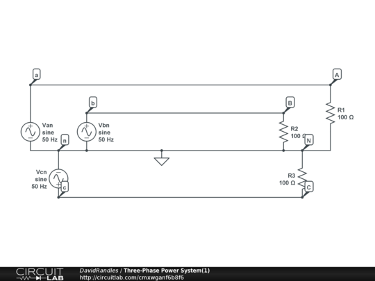 Three-Phase Power System(1) - CircuitLab