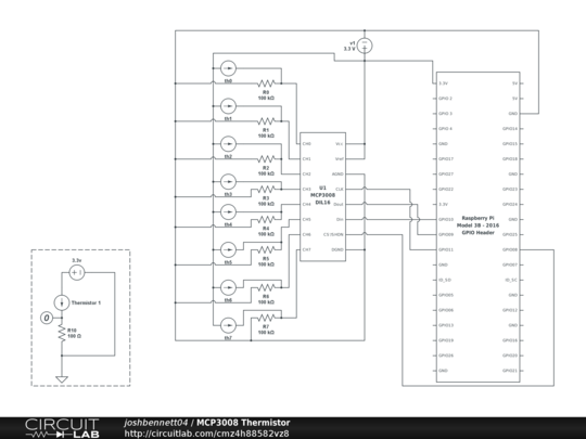 MCP3008 Thermistor - CircuitLab