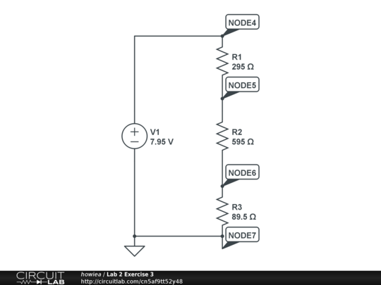Lab 2 Exercise 3 - CircuitLab