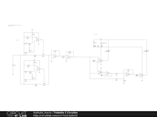 Trabalho 2 Circuitos - CircuitLab