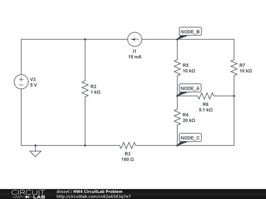 HW4 CircuitLab Problem - CircuitLab