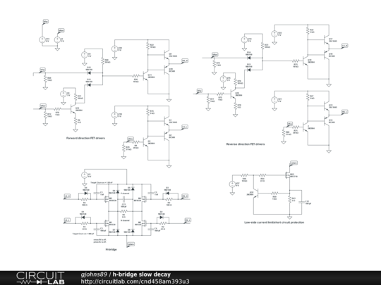 h-bridge slow decay - CircuitLab