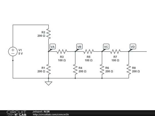 R/2R - CircuitLab