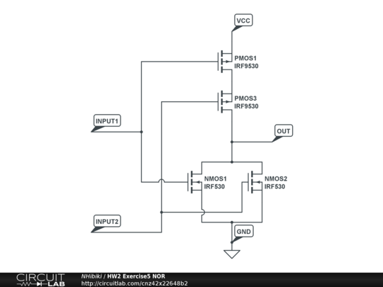 HW2 Exercise5 NOR - CircuitLab