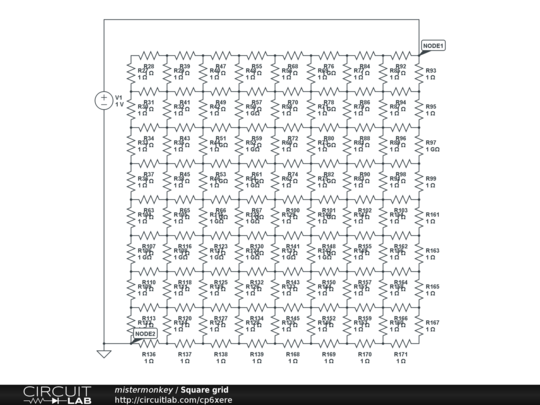 Square grid - CircuitLab