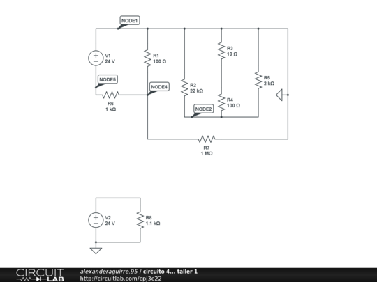 circuito 4... taller 1 - CircuitLab
