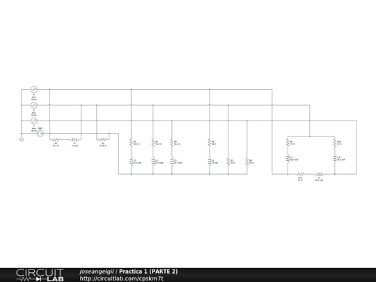 Practica 1 (PARTE 2) - CircuitLab
