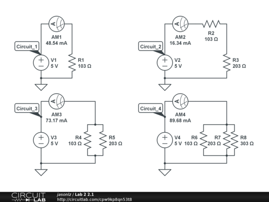 Lab 2 2.1 - CircuitLab