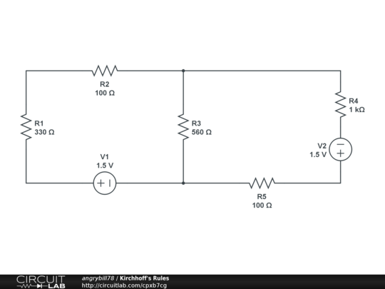Kirchhoff's Rules - CircuitLab