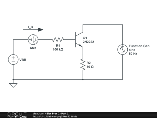 Elec Prac 2) Part 1 - CircuitLab