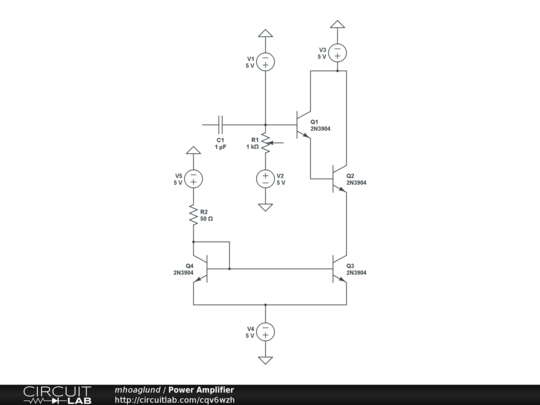 Power Amplifier - CircuitLab