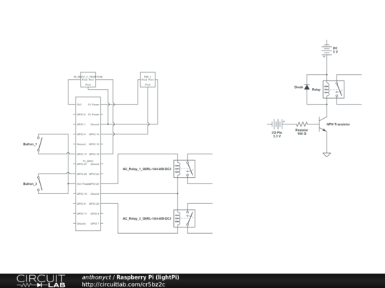 Raspberry Pi Lightpi Circuitlab