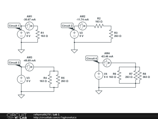 Lab 1 - CircuitLab