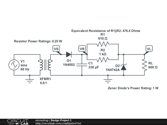 Design Project 1 - CircuitLab