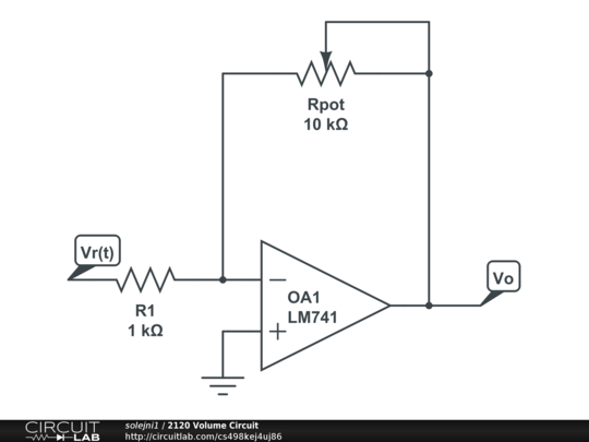 2120 Volume Circuit - CircuitLab