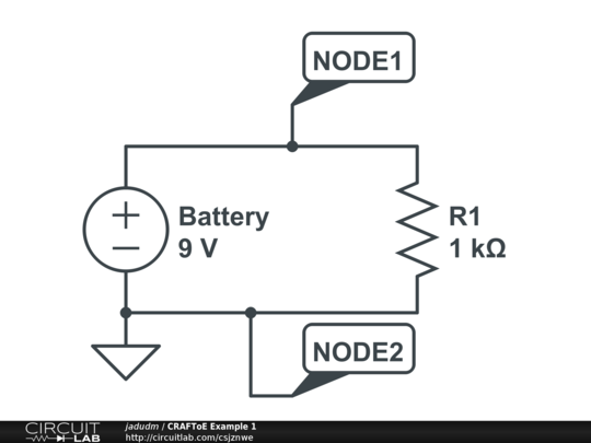 CRAFToE Example 1 - CircuitLab
