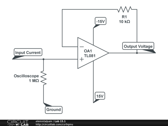 Lab 15.1 - CircuitLab